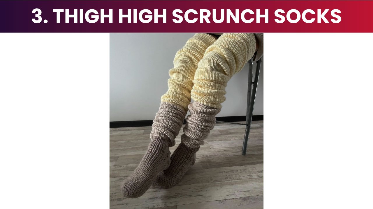 Scrunch Socks [A Detailed Guide for Beginners]