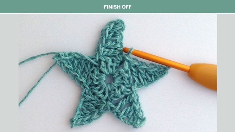 How to Crochet a Star in 10 Minutes [ 4 Easy Steps]