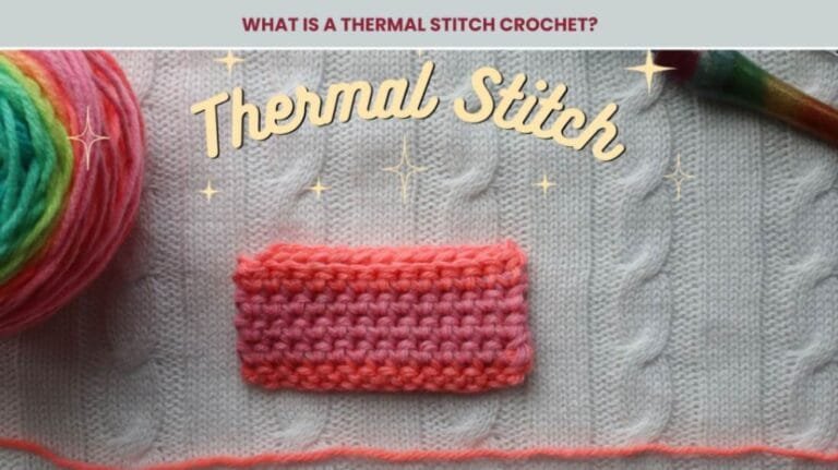 Thermal Stitch Crochet [Step-by-step Video Tutorial for Beginners]